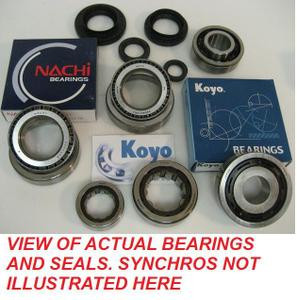 C50 C51 C52 TRANSMISSION REBUILD KIT W/ITH SYNCHRO RINGS FITS TOYOTA ...