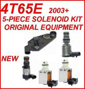 4T65E TRANSMISSION SOLENOID KIT 5-PIECE ORIGINAL EQUIPMENT FITS '03+ GM ...