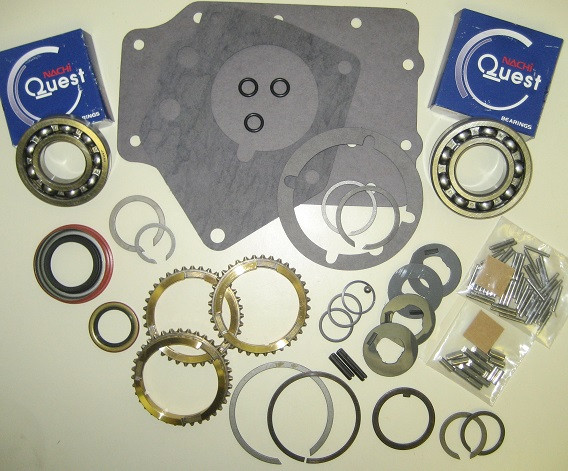TREMEC RAT TRANSMISSION REBUILD KIT WITH SYNCHRO RINGS FITS GMC CHEVY ...