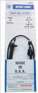 700R4 200-4R TH200 TRANSMISSION DETENT CABLE FITS '81-'93 ...