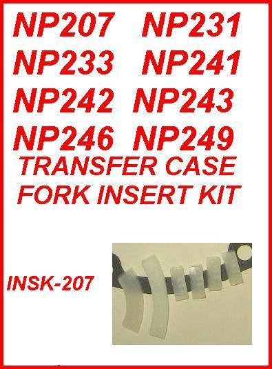 NP144 NP207 NP208 NP231 NP233 NP241 NP242 NP243 NP246 NP249 TRANSFER ...