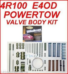 4R100 E4OD TRANSMISSION SUPERIOR PowerTow PT4R100 VALVE BODY KIT: HEAVY ...