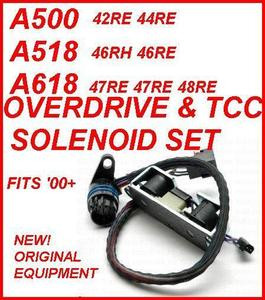 A500 44RE A518 46RE 46RH A618 47RE 48RE TRANSMISSION OVERDRIVE & TCC ...