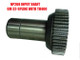 NP208 TRANSFER CASE INPUT SHAFT 32-SPLINE FITS CHEVY & GMC WITH TH400 ...