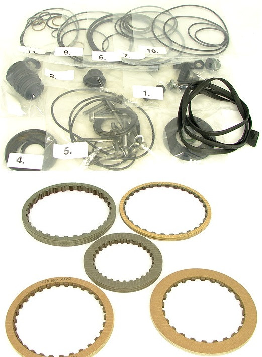 ZF 6HP19 6HP21 TRANSMISSION REBUILD KIT WITH ZF FRICTIONS ORIGINAL ...
