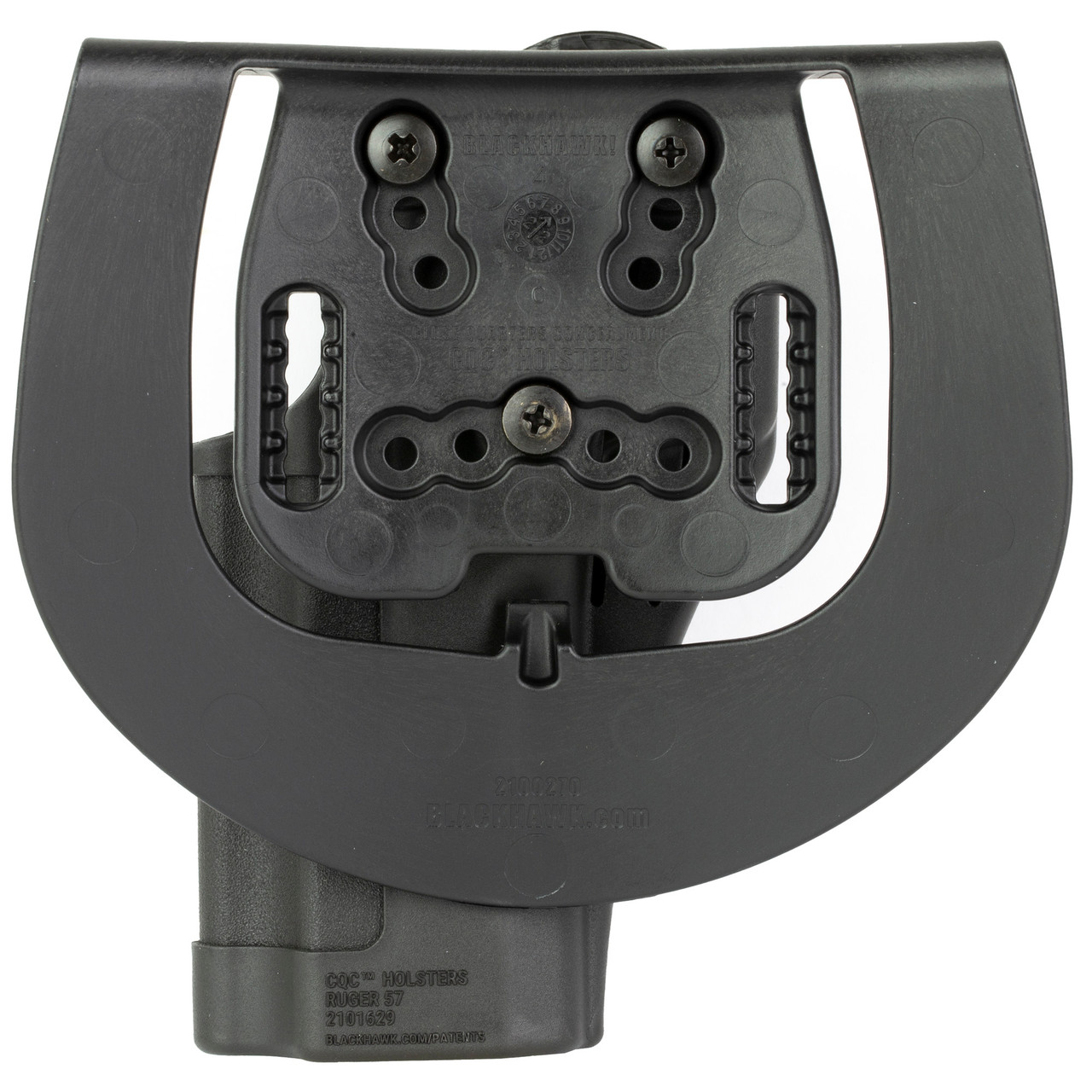 BLACKHAWK, CQC, DUTY HOLSTER, POLYMER, RIGHT HAND, BLACK, MFR P/N ...