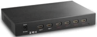 2X4 HDMI Splitters. Send 2 HDMI devices to 4 HDTV's or other units - H