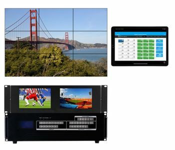 Modular HDMI Matrix Switchers Up To 16 TVs with Video Walls