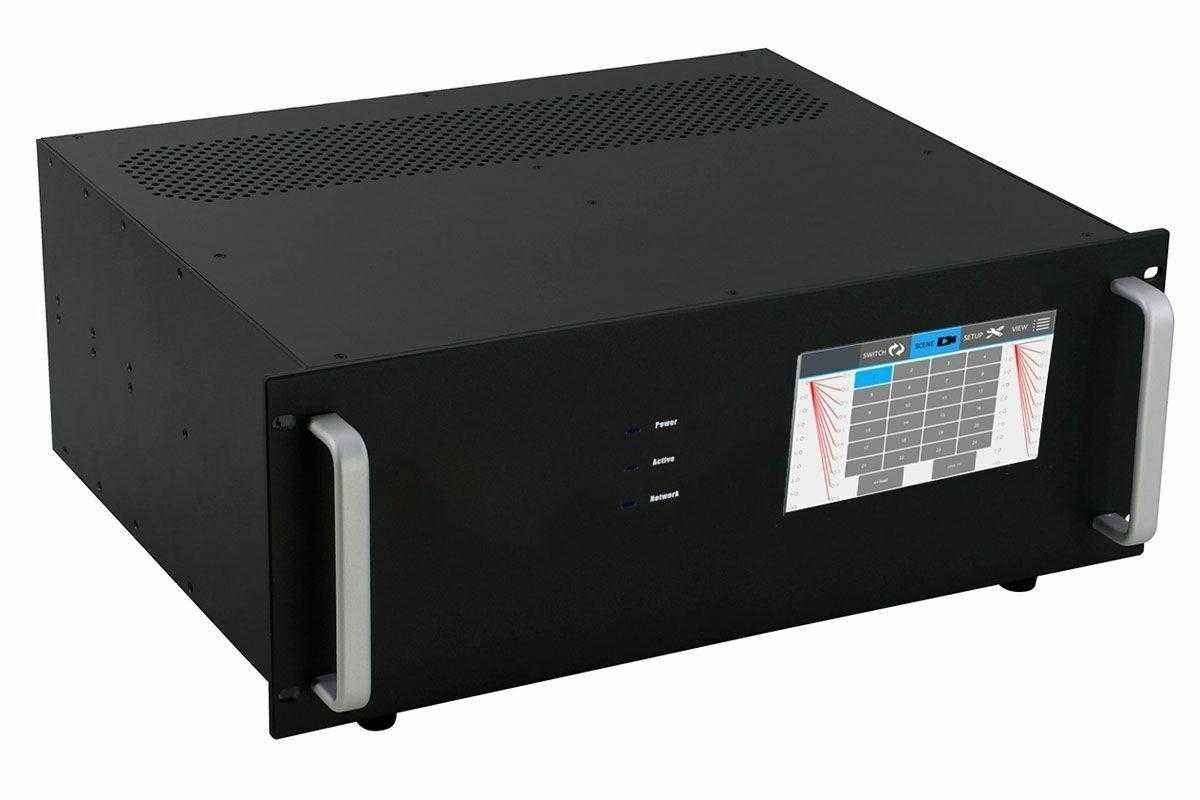 12x9 DVI Matrix Switcher with In & Out Scaling, WolfPack