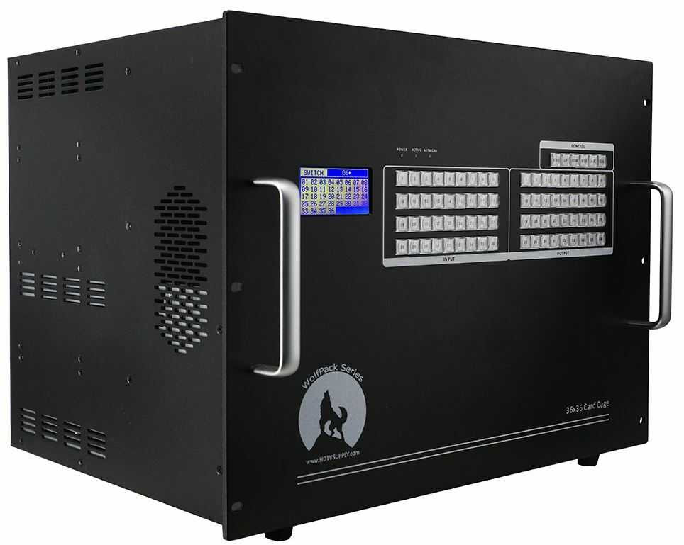 4K 14x14 HDMI Matrix HDBaseT Switcher w/14-HDBaseT Receivers