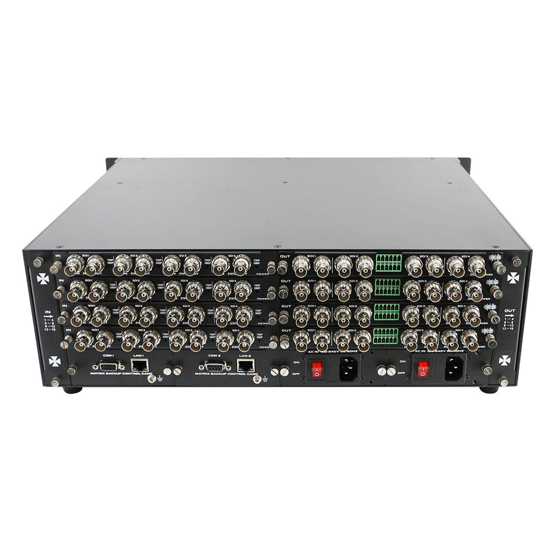 16x16 SDI Matrix Switch with a Video Wall Function & Apps