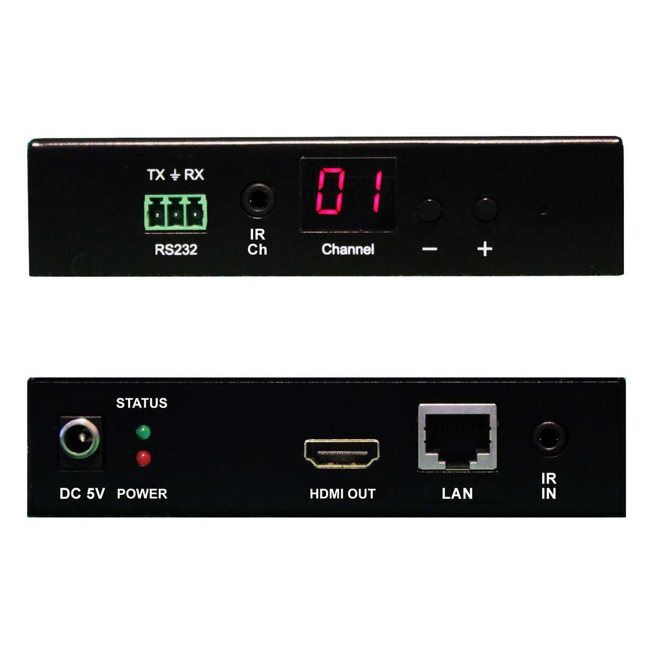PureLink VIP-100-II-D HDMI over IP Receiver (Decoder) with PoE VIP-100 ...