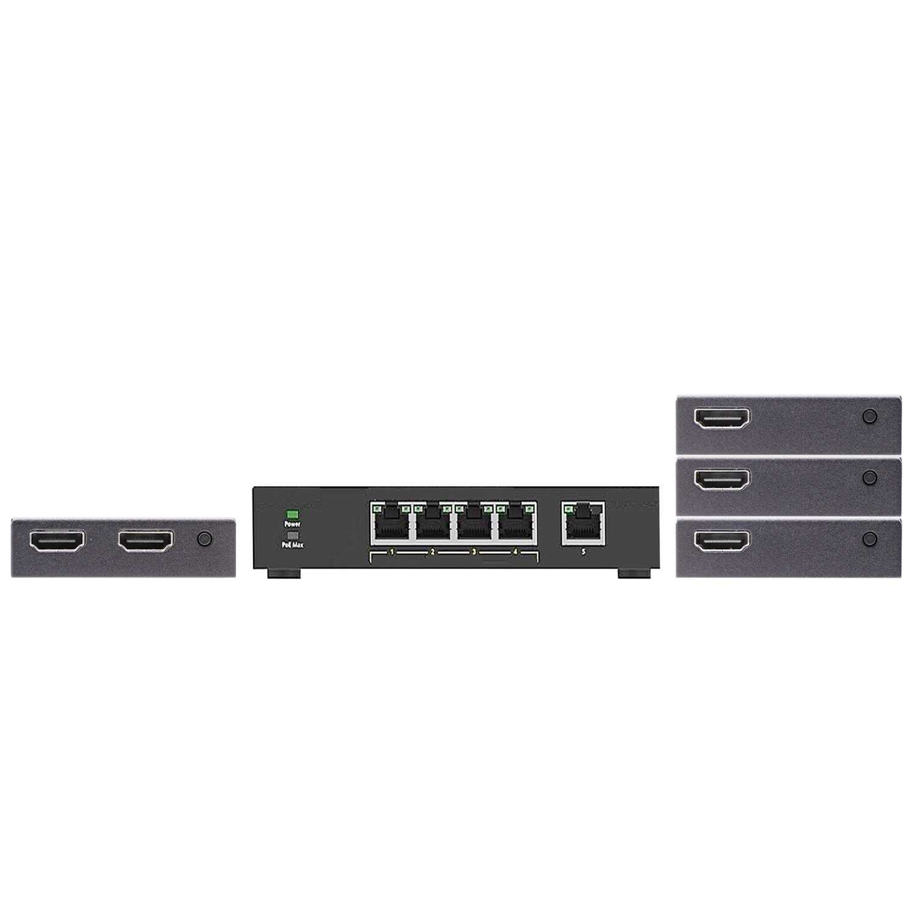 1x3 HDMI Splitter Over CAT6 to 300 Feet w/IR, WolfPack