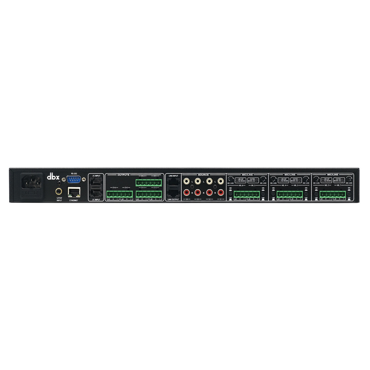 DBX DBX1261MV 12x6 Digital Zone Processor