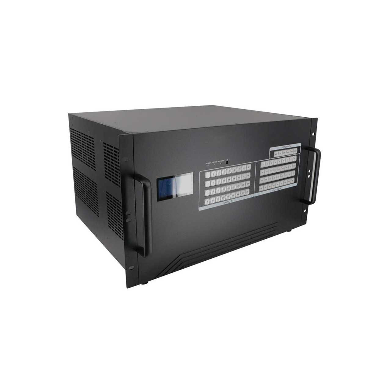 4K 60 24x28 HDMI Matrix Switch with a Video Wall