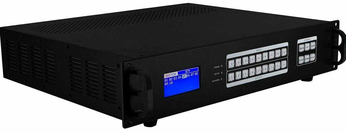 4K 3x8 HDMI Matrix Switch w/Apps & WEB GUI, WolfPack