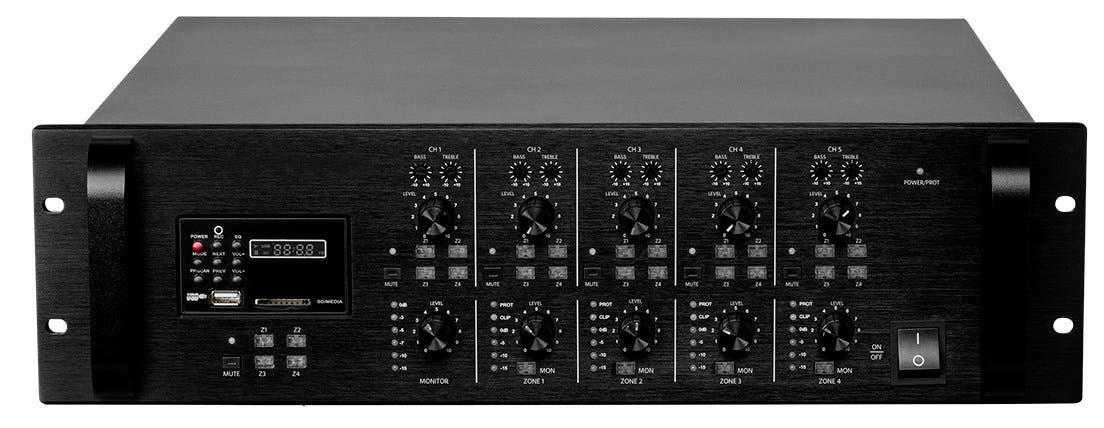 4x120W Amp Mixer Matrix Switch - Discontinued, WolfPack