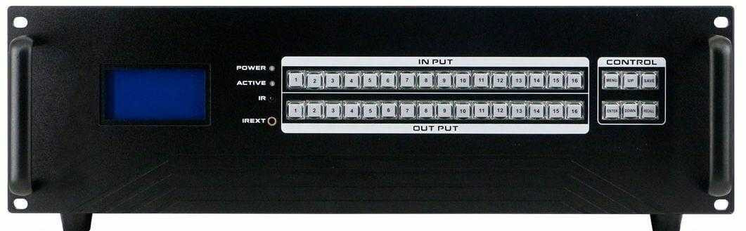 8x8 SDI Matrix Switch with a Video Wall Function & Apps, WolfPackGold