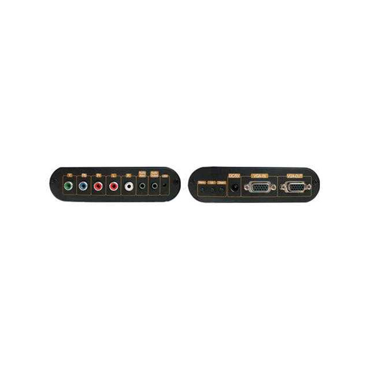 Component Video to VGA Converter w/VGA Pass-thru - 1080p