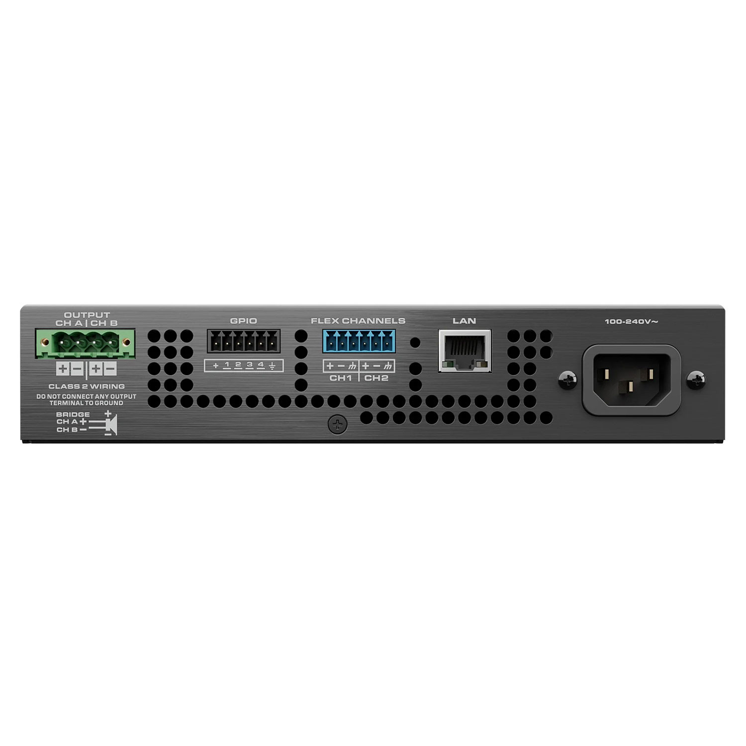QSC SPA-Qf 60x2 2-Channel Network Amplifier for Q-SYS Platform