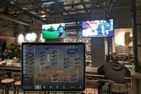 Sports Bar Pictures Using WolfPack Sports Bar HDMI Matrix Systems