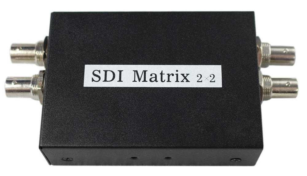 2X2-SDI-Matrix-Switch 2 SDI input to 2 SDI output switch, WolfPack