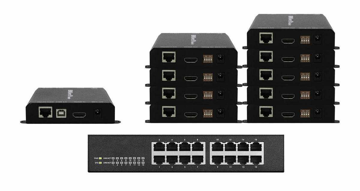 4K Video Wall Processor - Supports 7-Different Configurations, WolfPack