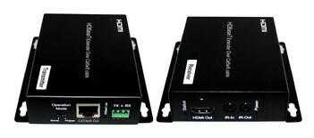 4K HDMI HDBaseT Extender to 220 Feet with IR, WolfPack