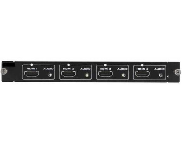 8x4 HDMI Matrix Switch with a Video Wall Function Over CAT6, WolfPackGold