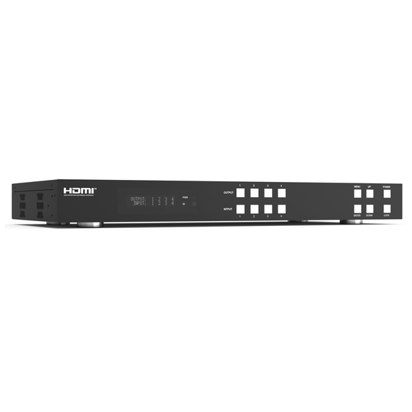 WolfPack 4K 30 Hz 4x4 HDMI Seamless Matrix Switch with Video Wall ...