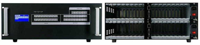 4K 4x8 HDMI Matrix Switch w/Apps & WEB GUI in 18x18 Chassis, WolfPack