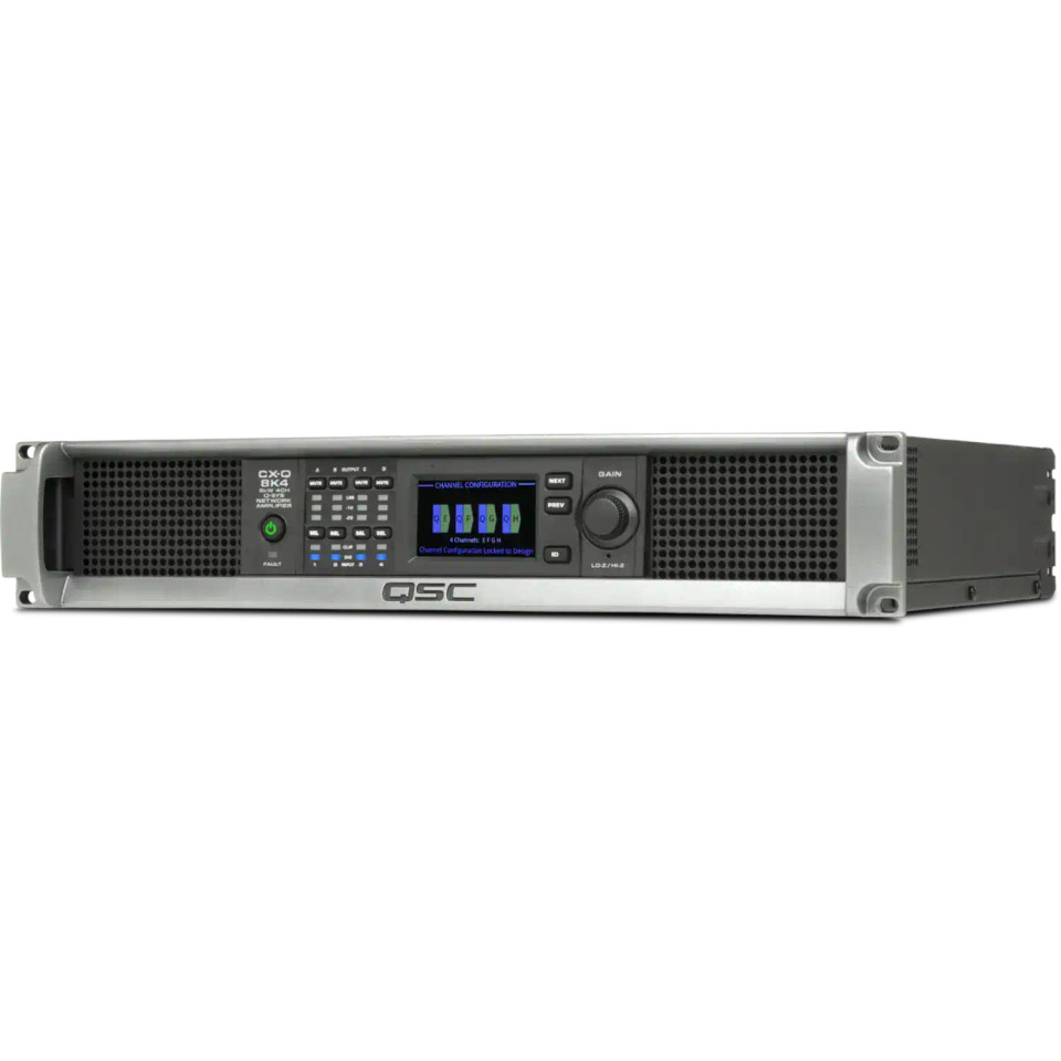 QSC CX-Q 4K4 4-Channel 1000W/CH Network Amplifier