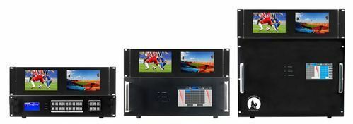 Dual HDMI Rack Mount Displays