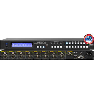 Shinybow SB-5688Kp 8x8 HDMI Matrix Routing Switch - TAA-compliant
