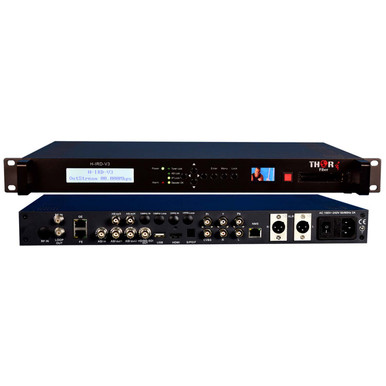 Thor Broadcast H-IRD-V3s Fiber Integrated Receiver Decoder System