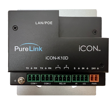 PureLink iCON-K10D Keypad / Rotary Push Dial Controller w/ EZ Control™