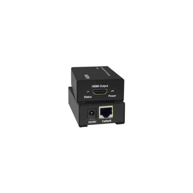 NTI ST-C6HD-150-lC Low-Cost HDMI Extender via One CATx to 150 feet, US ...