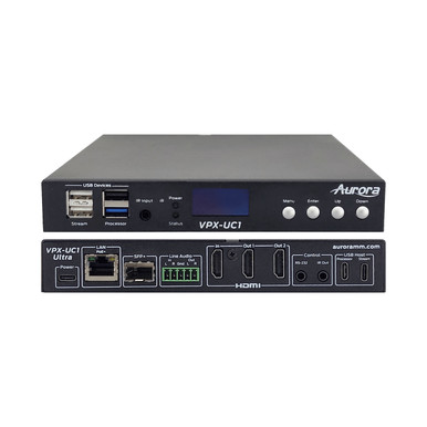Aurora Multimedia VPX-UC1-ULTRA-1TB 4K60 1G AVoIP Transceiver