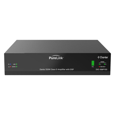 PureLink DIO-AMP150 Dante 150W Class D Amplifier with DSP