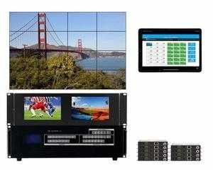 10x9 HDMI Matrix Switch with a Video Wall Function Over CAT6, WolfPackGold