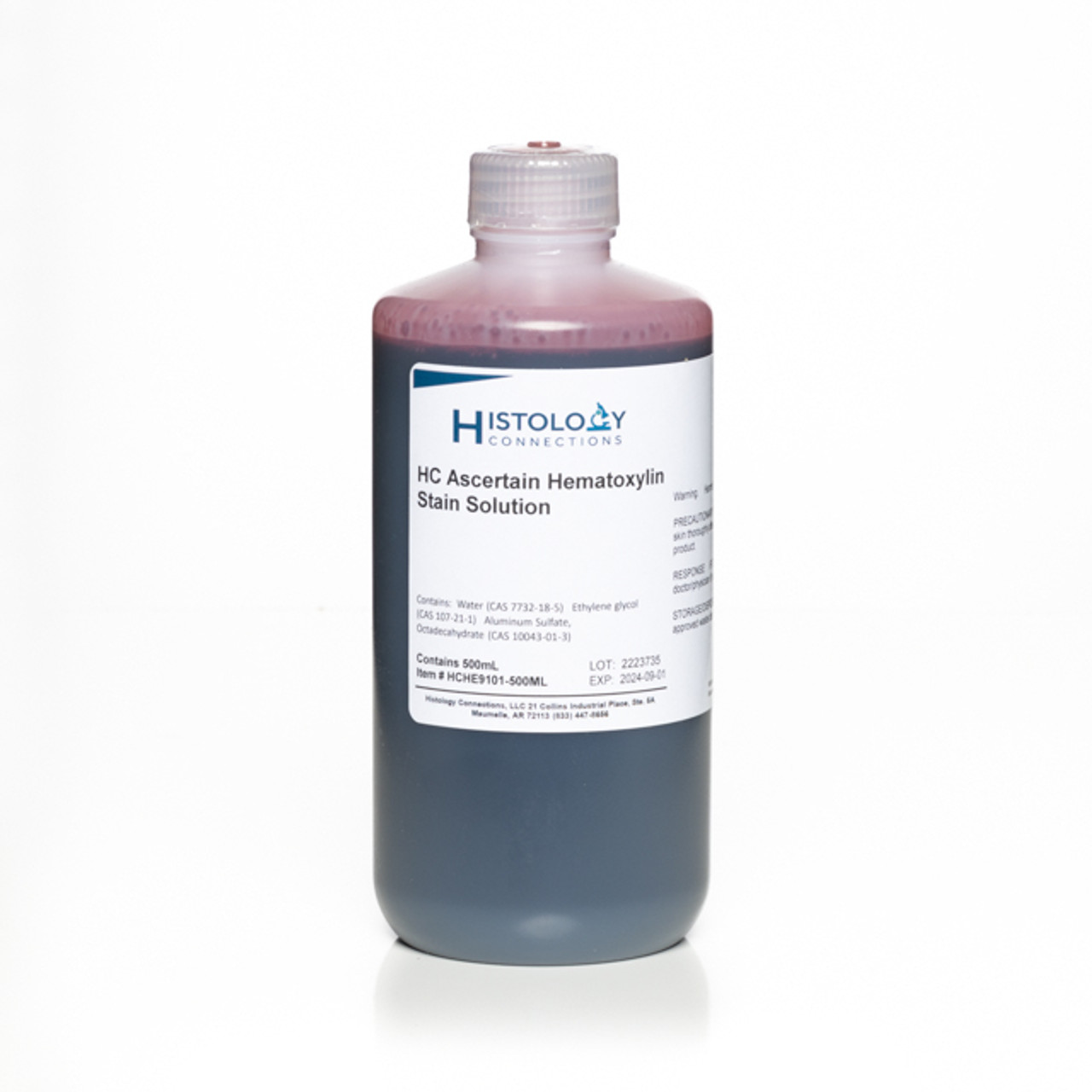 Ascertain Hematoxylin Stain Solution, (500mL) - Histology Connections