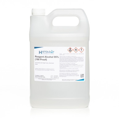 Alcohol, Reagent, 95% (cs/4 x 1 gal.) - Histology Connections