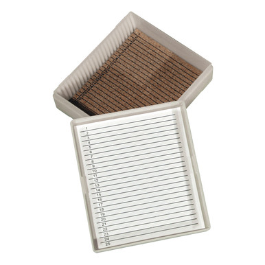 Slide Foam Box, 25 Slide Capacity - EA - Histology Connections