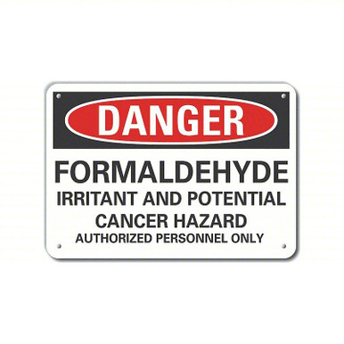 Formalin Signage - Histology Connections