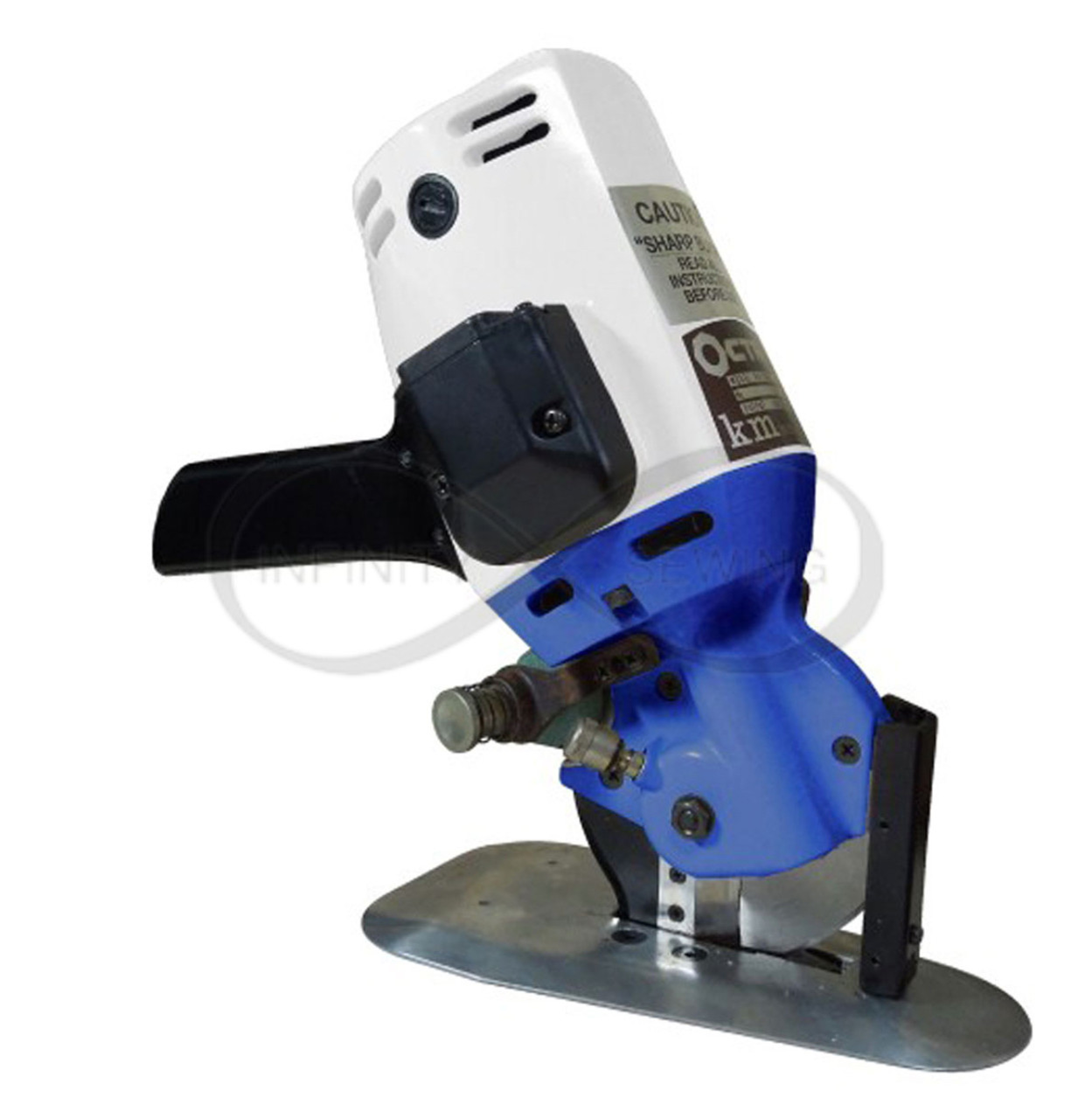 KM RS-100N Octa Round Knife Fabric Cutter - Infinity Sewing