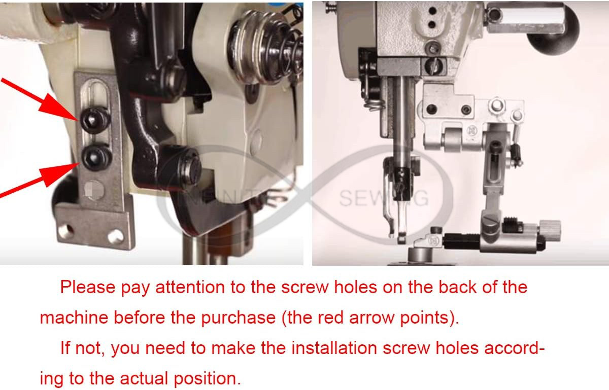 Adjustable Suspend Seam Guide for Industrial Single Needle Walking Foot ...