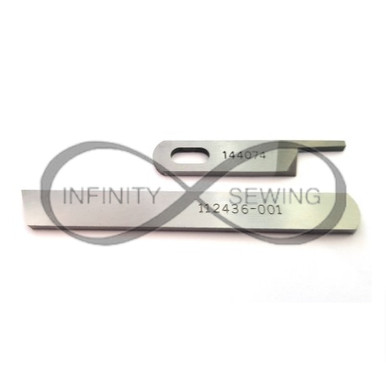 Genuine Brother Upper & Lower Blades Set For Industrial Overlock Machine