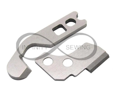 Janome Domestic Overlock Sewing Machine Lower & Upper Blade/Knife Set