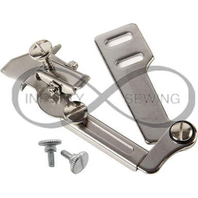 Adjustable Swing-Away Hemmer Edge Guide Industrial Sewing Machine