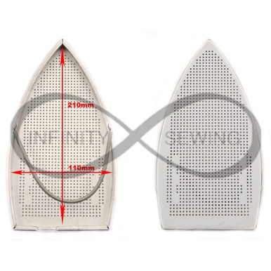 MACPI 006 HASHIMA TS15 Teflon Iron Shoe: Aluminum Frame Included